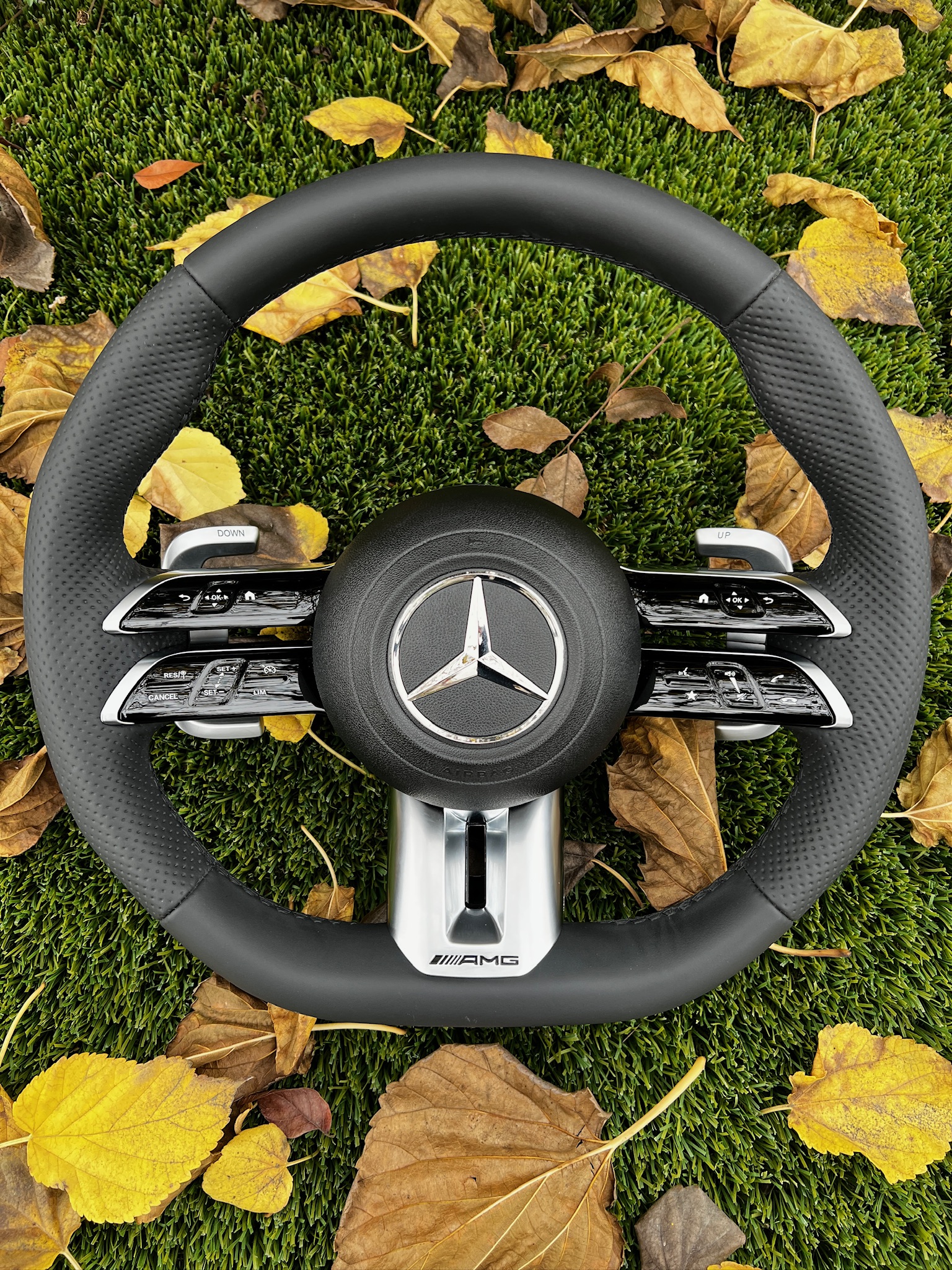 Mercedes-Benz AMG Performance Steering Wheel – HypeAutoBeast