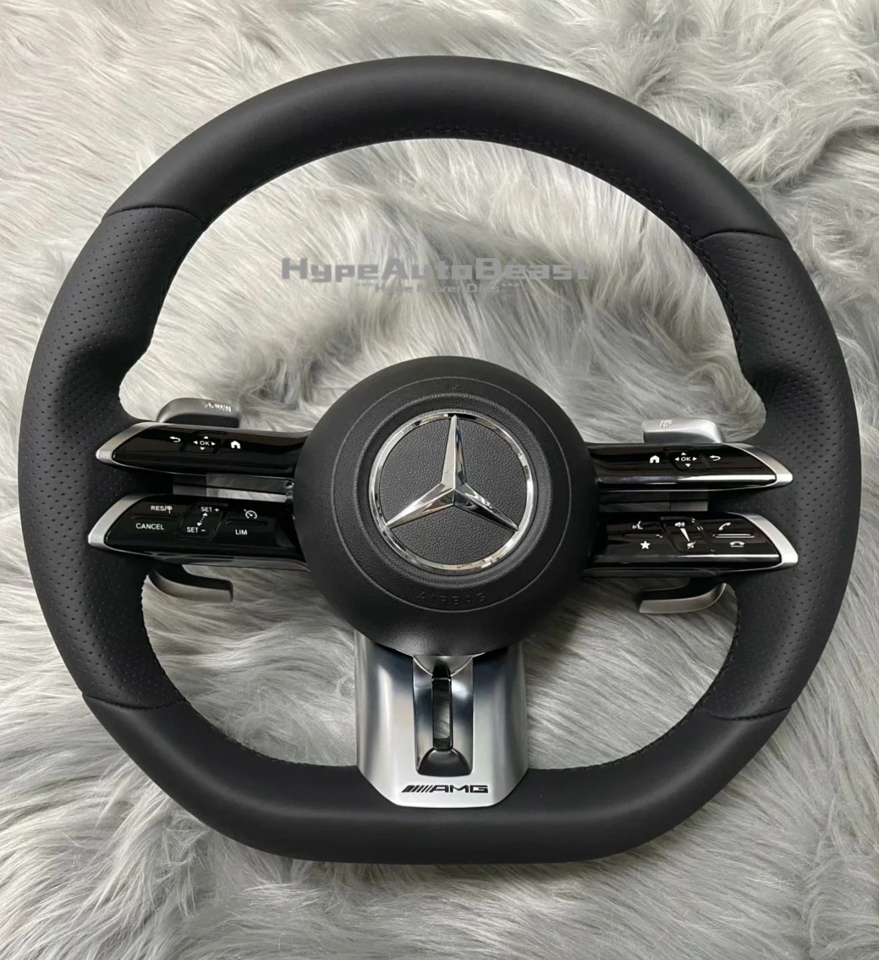New Mercedes-Benz AMG Performance Steering Wheel ( Touch Controls ...